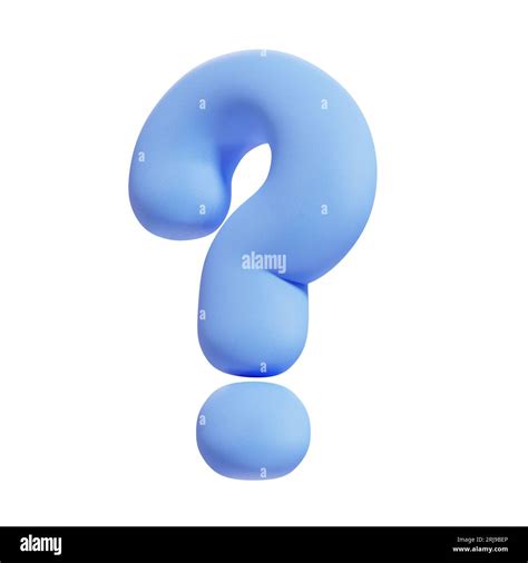 fluffy 3d combinatorial font typography special character question