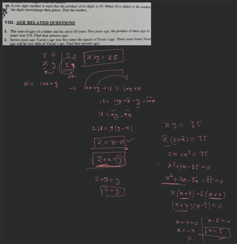 A Two Digit Number Is Such That The Product Of Its Digits Is Whe