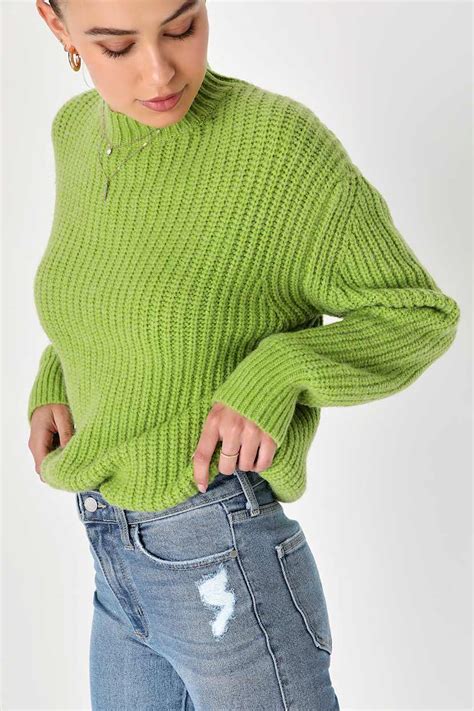 Neon Green Sweater