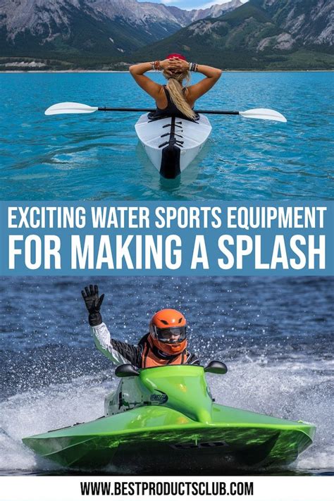 27 Exciting Water Sports Equipment Items To Make A Splash Artofit