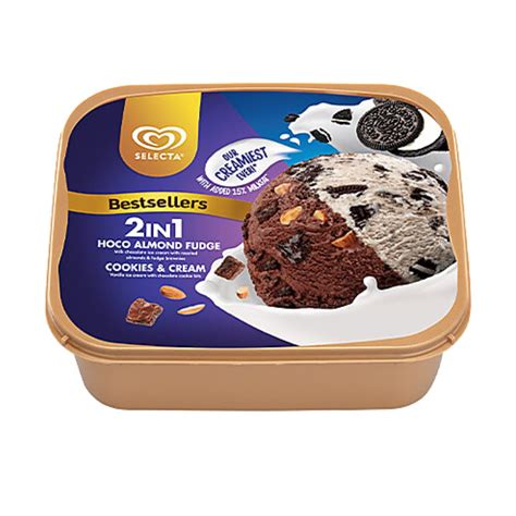 Selecta Choco Almond Fudge And Cookies And Cream Happyhourph Delicious