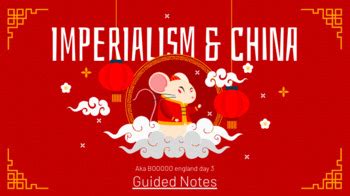 Imperialism In China Overview SLIDES Guided Notes By Make History Not