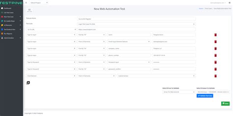 testpine no code test automation for web and mobile and test management product hunt