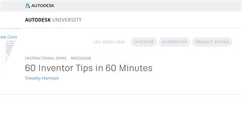 The Top Five Inventor Classes From Autodesk University Online