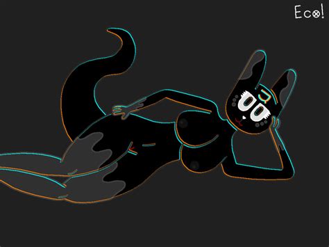 Rule 34 Anthro Bedroom Eyes Black Body Breasts Enot Rain World Female Genitals Hi Res