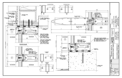 Curtain Wall Vertical Details Product Kawneer 1600 Wesley Chapel Fl Advent Health Jei