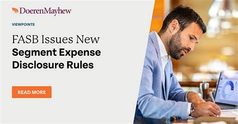 Fasb Issues New Segment Expense Disclosure Rules Doeren Mayhew