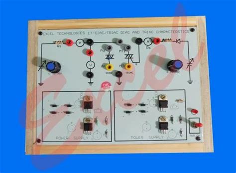 Excel Technologies Diac Triac Characteristics Trainer For Laboratory Rs 3450 Id 12446822633