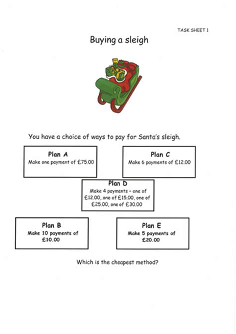 Year 5 Maths Christmas Challenge Teaching Resources