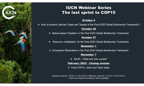 Resource Mobilization For The Post 2020 Global Biodiversity Framework Geneva Environment Network