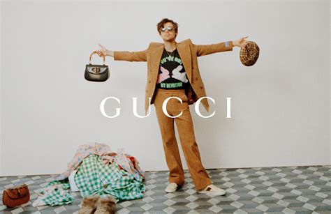 See Every Look From Harry Styless New Gucci Campaign Who What Wear