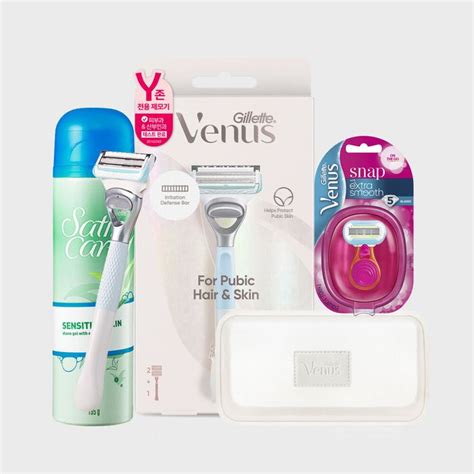 29cm 단독구성 질레트 비너스 Y존 제모기 2up젤여행용메쉬파우치 감도 깊은 취향 셀렉트샵 29cm