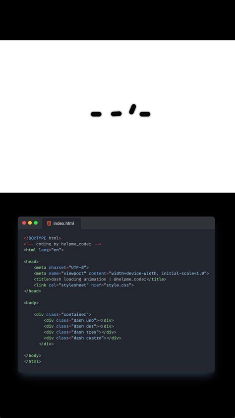 Rahul Saini Dash Loader Animation Using Html Css 💫⭕ Source Code