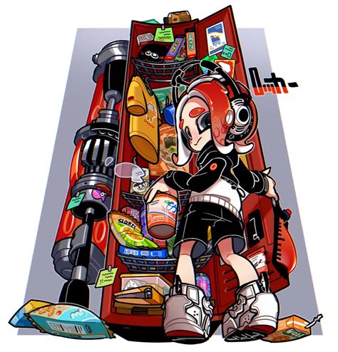 W0 Tarou Octoling Girl Octoling Player Character Nintendo Splatoon Series Splatoon 3