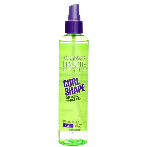 Garnier Fructis Style Curl Defining Hair Spray For Curly Hair Gel Curl