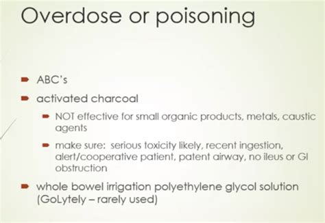 Reversal Agents Antidotes Flashcards Quizlet