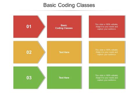 Basic Coding Classes Ppt Powerpoint Presentation Styles Example Topics
