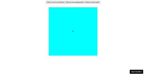 Clicker With React Redux Codesandbox