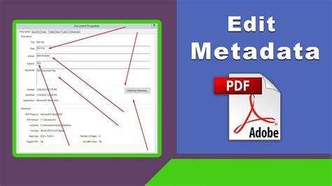 How To Edit Metadata In Pdf Files