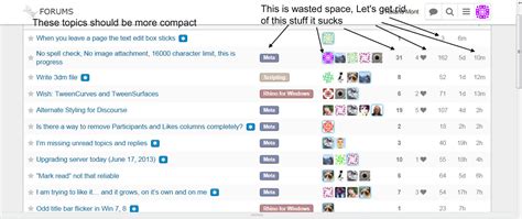 Alternate Styling For Discourse Meta McNeel Forum