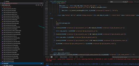 Resolvido Erro De Sintaxe Ocorrendo Em Qualquer Ambiente Que Não Seja