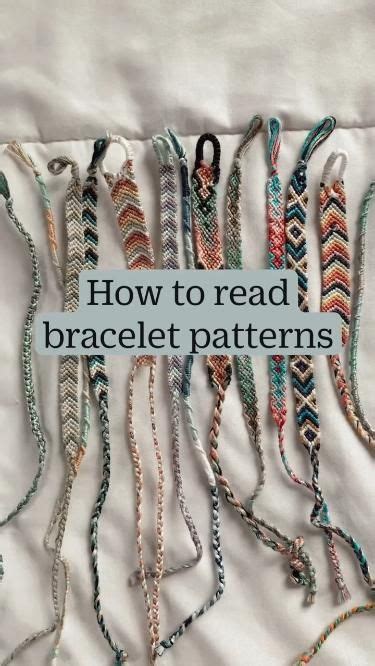 How To Read Bracelet Patterns Mönster Vänskapsarmband Mönster Armband Vänskapsarmband