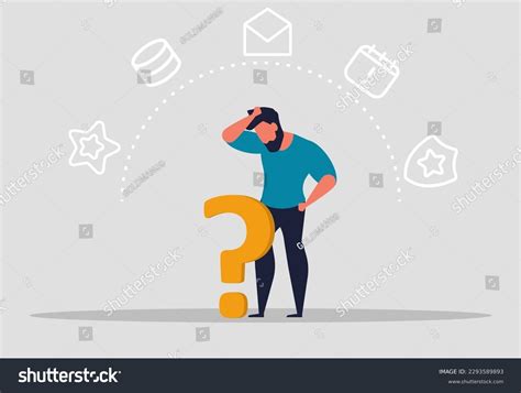Process Human Thinking Man Thinks Solves Stock Vector Royalty Free 2293589893 Shutterstock