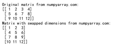 Numpy中reshape函数的全面应用:重塑数组的强大工具极客笔记 Numpy中reshape函数的全面应用:重塑数组的强大工具极客笔记