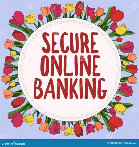 Sign Displaying Secure Online Banking Internet Concept Protect Digital