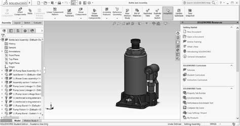 SolidWorks Assembly Opened From Ecosystem By Right Clicking On The Download Scientific Diagram