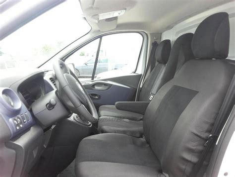 2+1 Калъфи тапицерия за предни седалки за Опел Виваро Opel Vivaro Рено ...