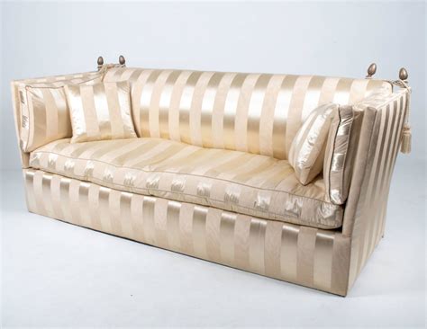 George Smith Knole Sofa In Manuel Canovas Fabric Auction
