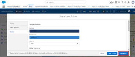 How To Create Territories Using Shape Layer In Salesforce Map Tips And Tricks
