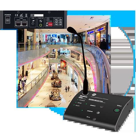 Pa 2500rm 2 Zone Remote Paging Microphone Compatible With Pa 2500
