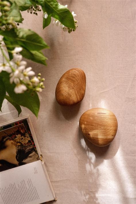 Small Oak Boxex Inspired By Stones And Pebbles Fjorki On Tumblr