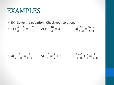 Ppt Solving Rational Equations And Inequalities Powerpoint Presentation Id 5863526