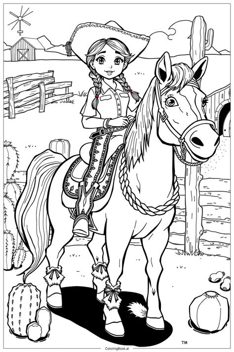 Toy Story 2 Adventure With Jessie And Bullseye 2 Coloring Page Free