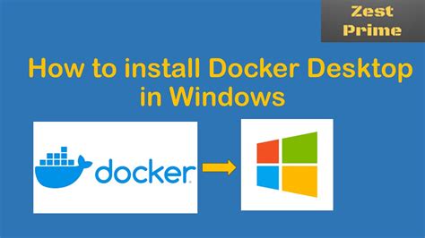 How To Install Docker Desktop On Windows Step By Step Guide Docker Tutorial YouTube