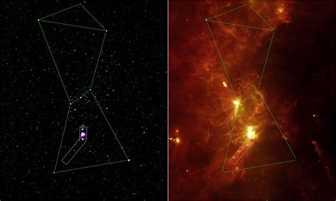 Infrared Spotlight On Orions Sword Nasa Science