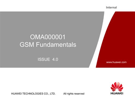 Gsm Fundamentals System Overview And Network Structure