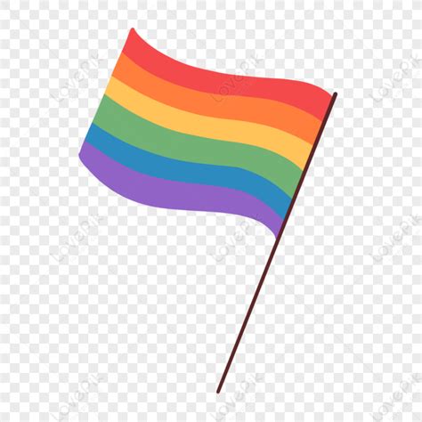 Labt Pride Day Cartoon Rainbow Flagcelebratelovers Free Png And