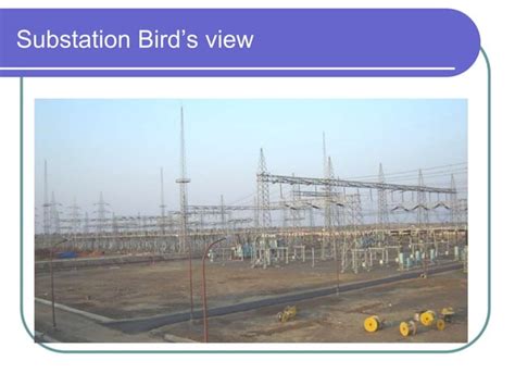 SUBSTATION DESIGN Powerpoint Presentation Pptx