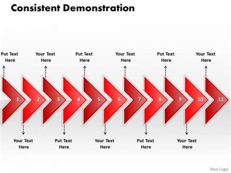 Ppt Linear Arrow Power Point Stage PowerPoint Templates