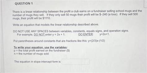 [solved] there is a linear relationship between the profit