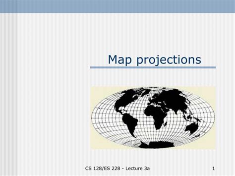 PPT Map Projections PowerPoint Presentation Free Download ID 1742002