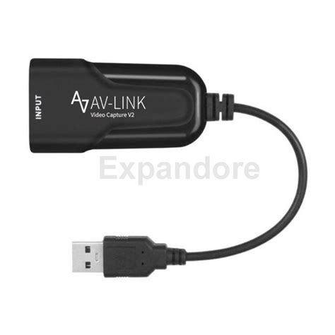 Av Link Portable Hd Usb To Hdmi P Fps Video Capture Card