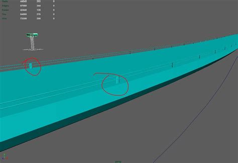 maya curve warp mesh distorted — polycount