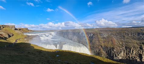 Gullfoss Waterfall In Iceland Today R Pics