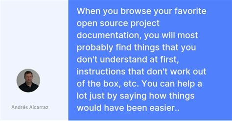Andrés Alcarraz On Linkedin Opensourceproject Software Coding