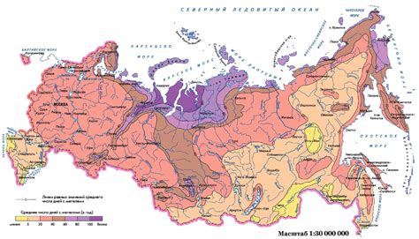 Карта высот россии над уровнем 60 фото